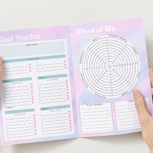 2026 Pastel Printable Planner Bundle: Wellness & Goals (PDF Download ...