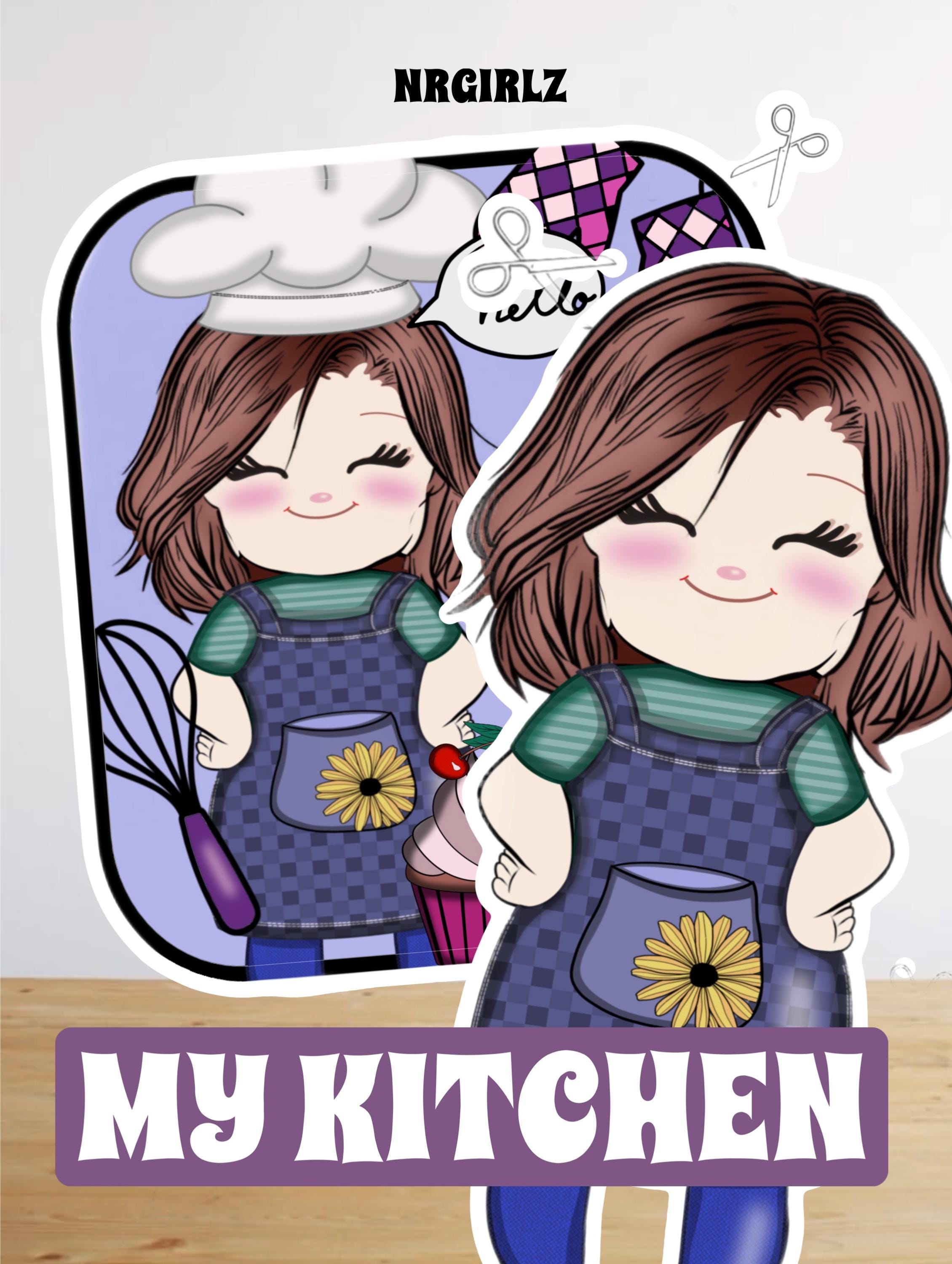 Chef Cooking Booklet, DIY, Paper Toy, Paper Doll House, Chef Doll - Etsy UK