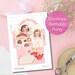 Printable Happy Birthday Envelope Template: A4 Card DIY - Etsy