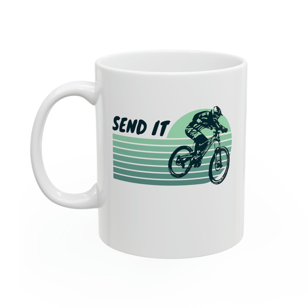 Mountain Bike Gift Mug for Mountain Bike Lover Gift for Cyclist Mug for ...