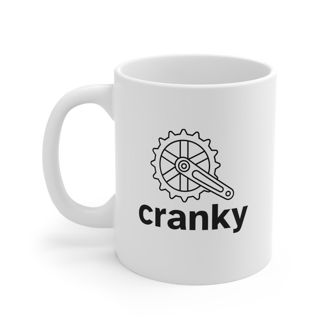Cranky Coffee Mug for Mountain Bike Lover Funny Bike Mug Gift for ...