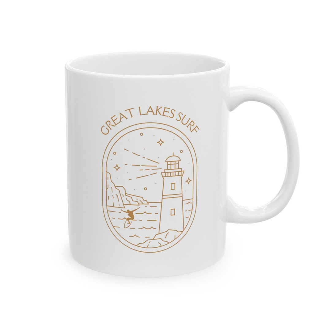 Great Lakes Surf Gift for Adventure Gift for Water Sports Gift for Lake ...