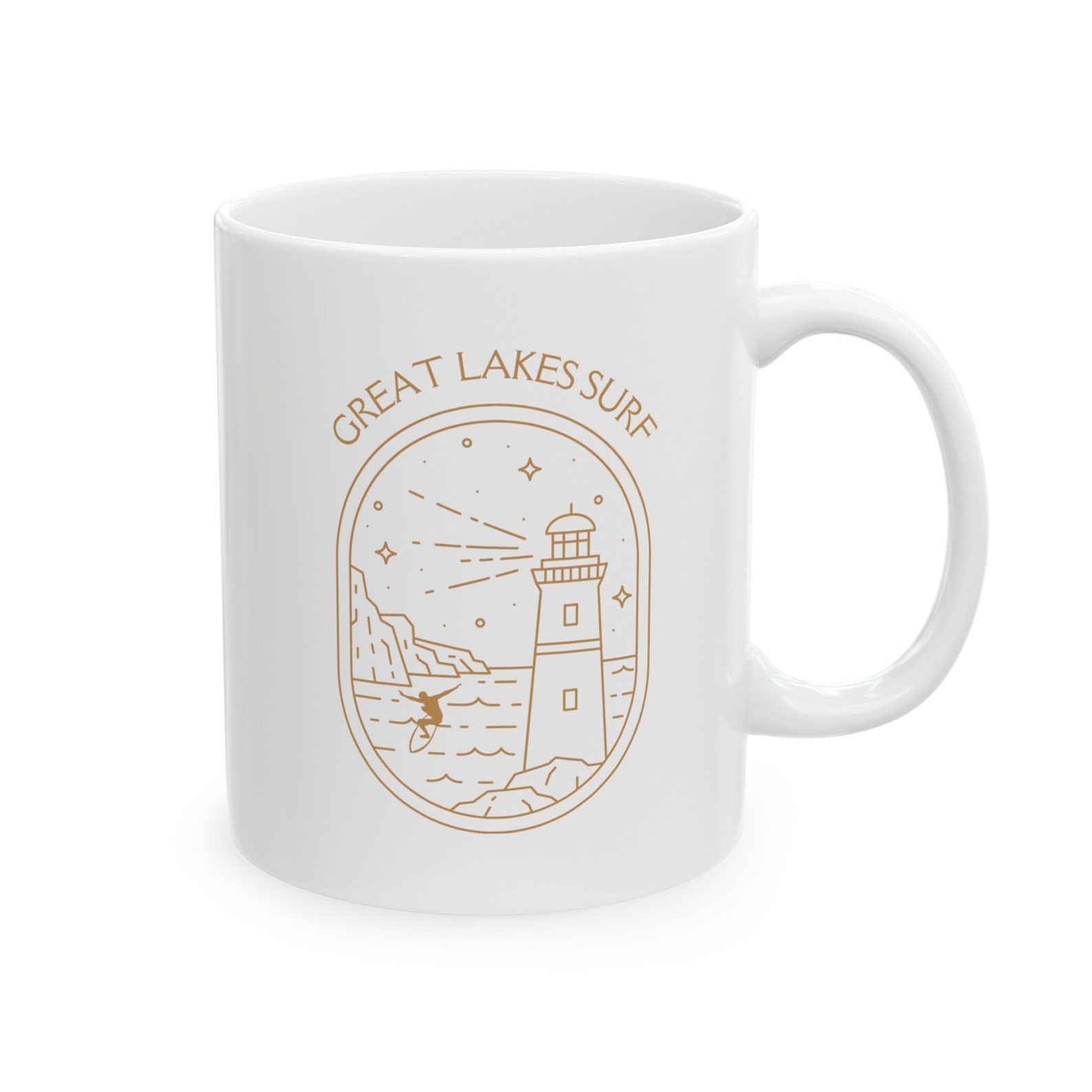 Great Lakes Surf Gift for Adventure Gift for Water Sports Gift for Lake ...