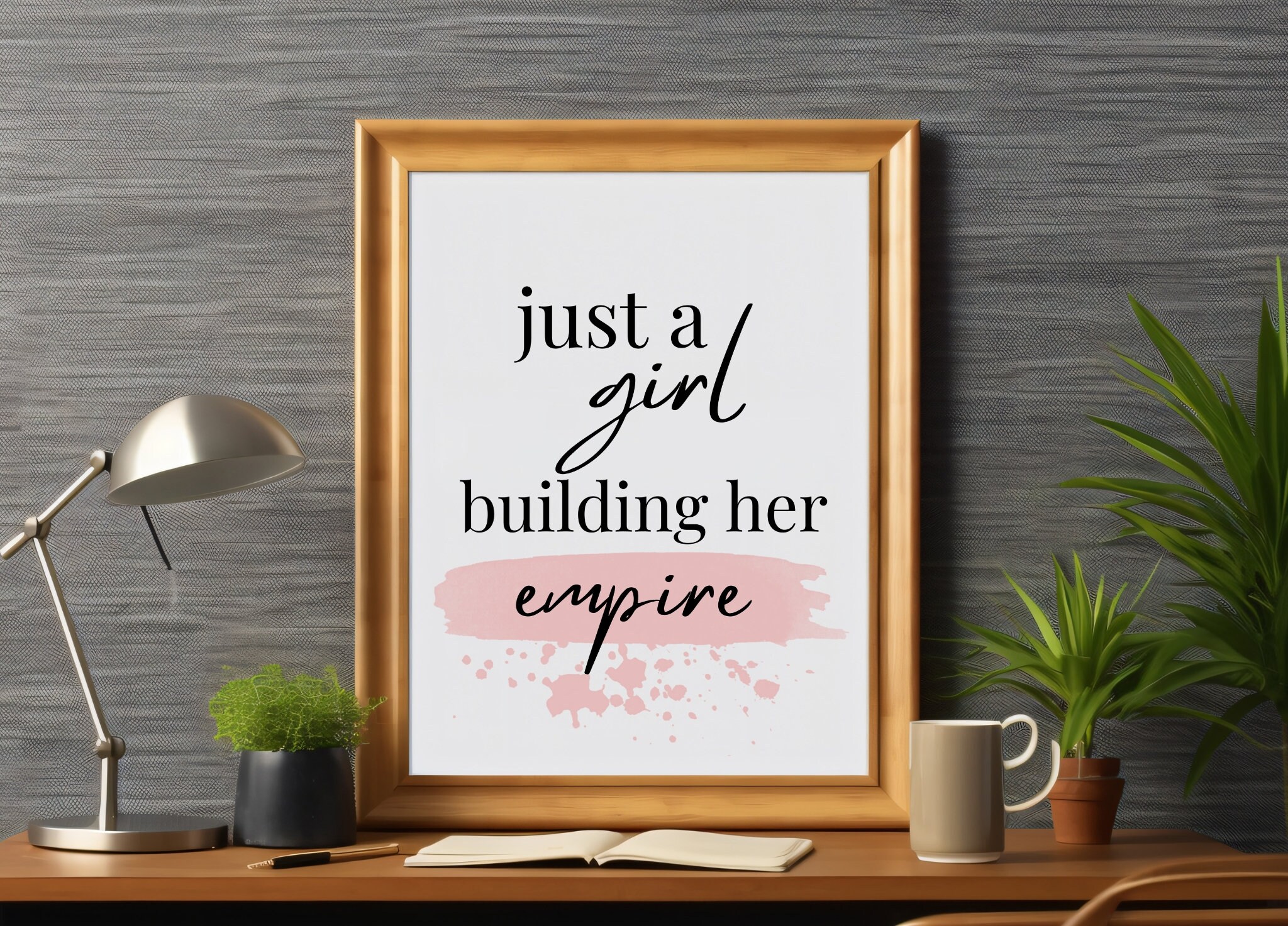 Girl Boss Printable, Instant Download, Boss Babe Print, Feminist Wall ...