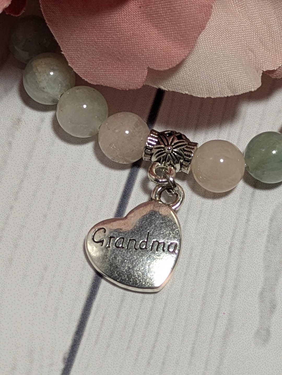 Healing Crystal "grandma" Charm Bracelets - Healing Energy Gift for ...