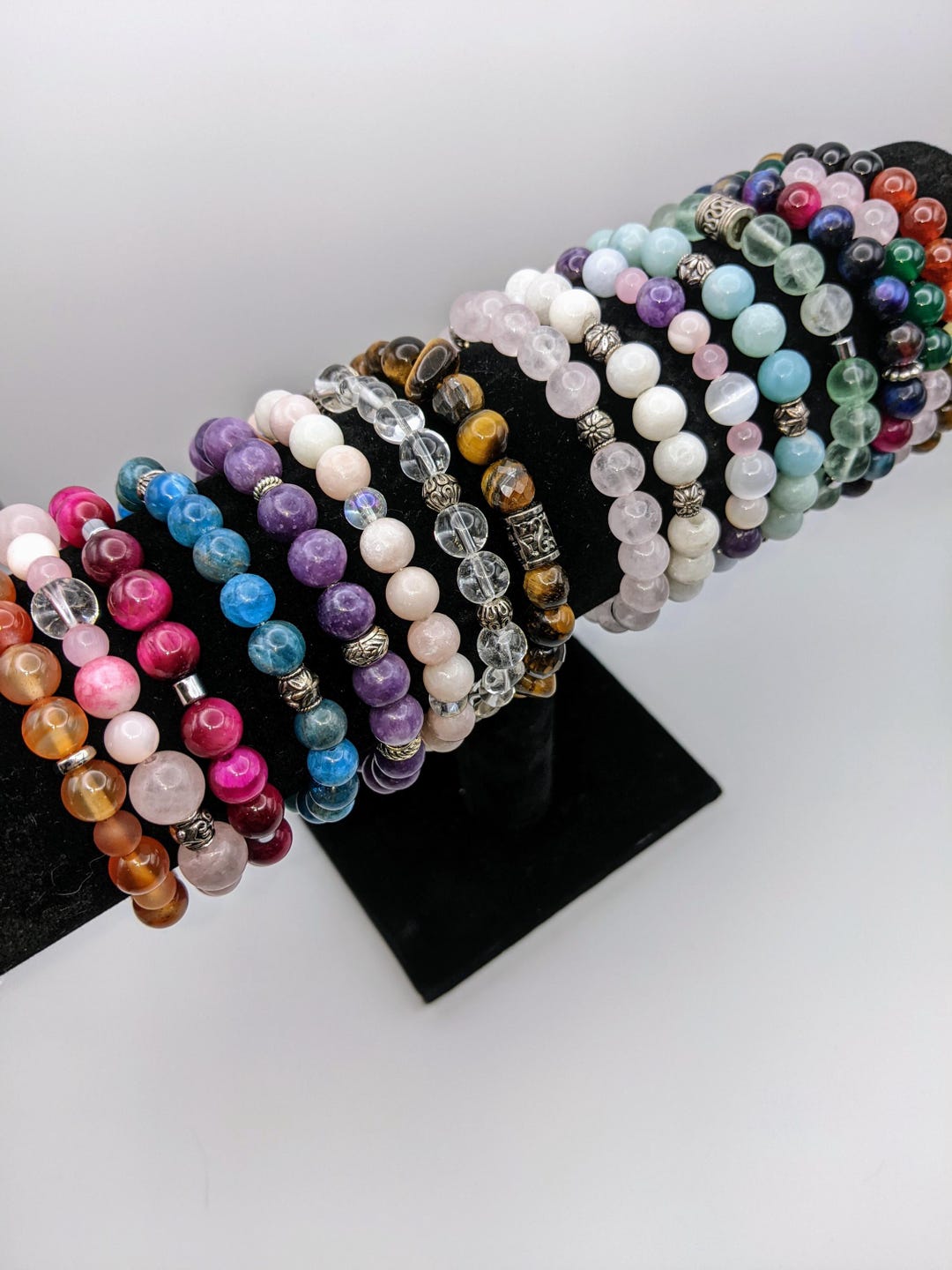 Personalized Intention Bracelets- Pick Your Own Color,stone,style,or ...