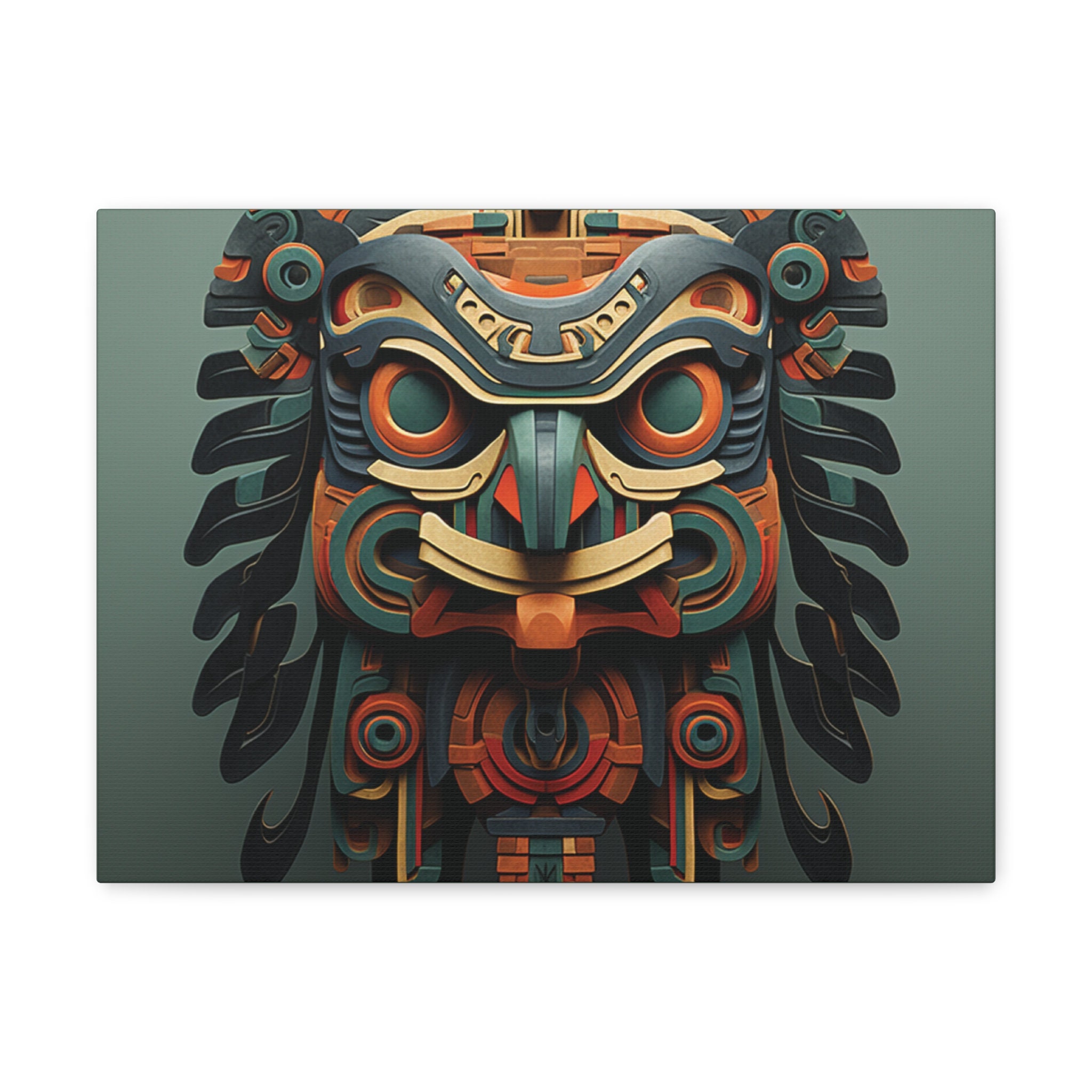 Aztec Artwork, Mesoamerican Prints, Aztec Wall Decor, Ancient Aztec ...