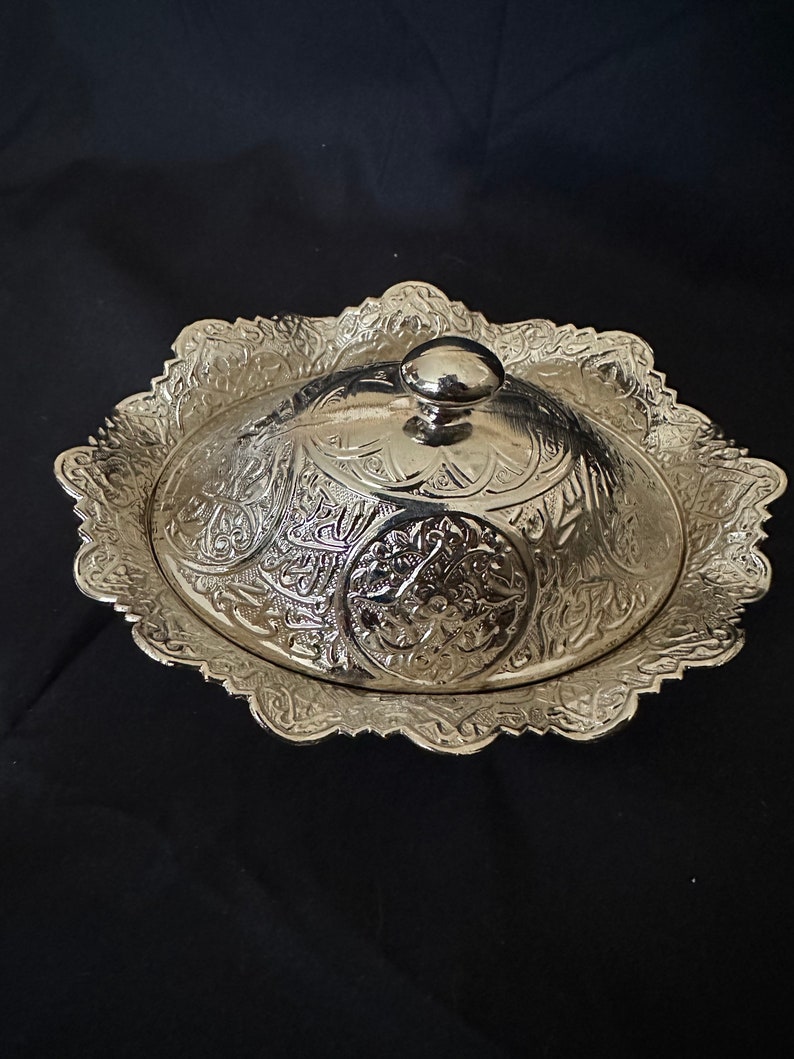 Turkish Silver Plated Bowl - Etsy