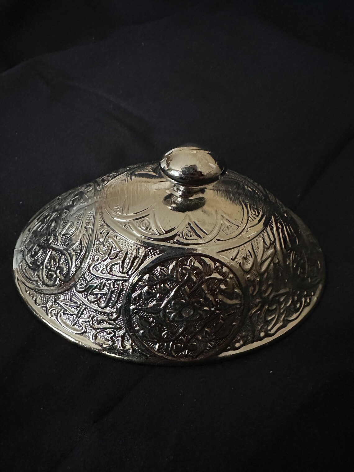 Turkish Silver Plated Bowl - Etsy