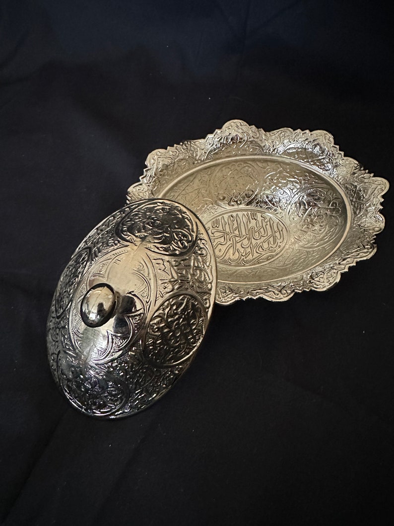 Turkish Silver Plated Bowl - Etsy