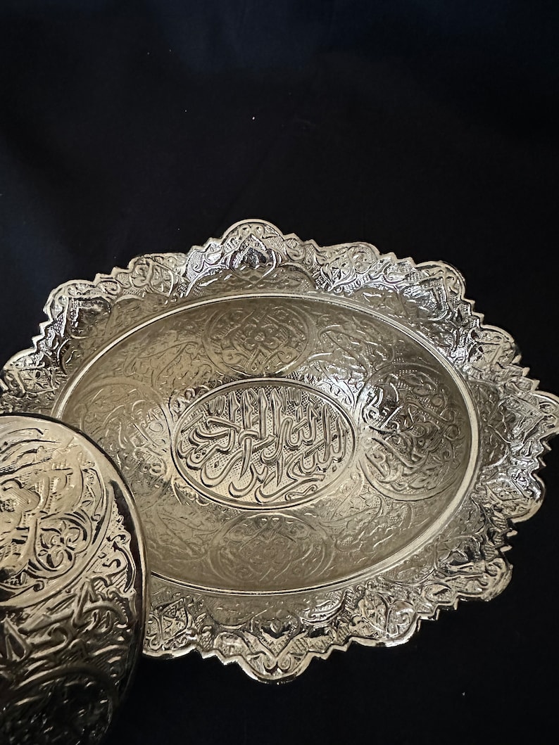 Turkish Silver Plated Bowl - Etsy