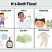 Boy Bath Visual Aid I Autism I Executive Functioning Supporti ADHD I ...