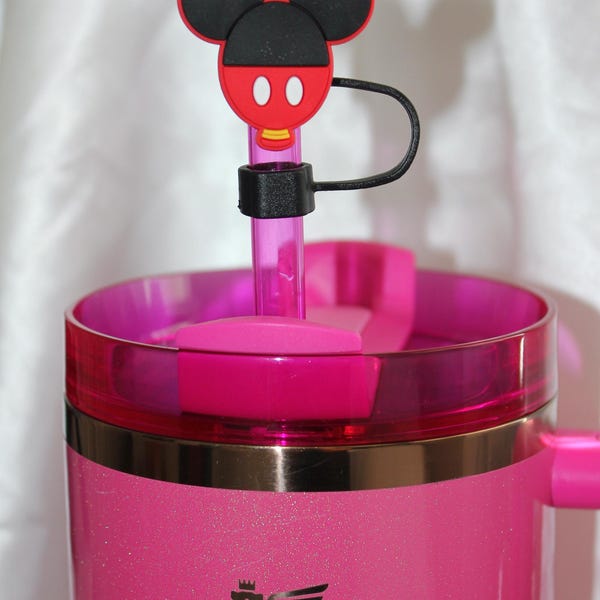 Mickey Mouse Straw Topper - Etsy