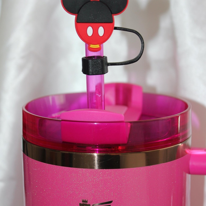 Mickey Mouse Straw Topper - Etsy