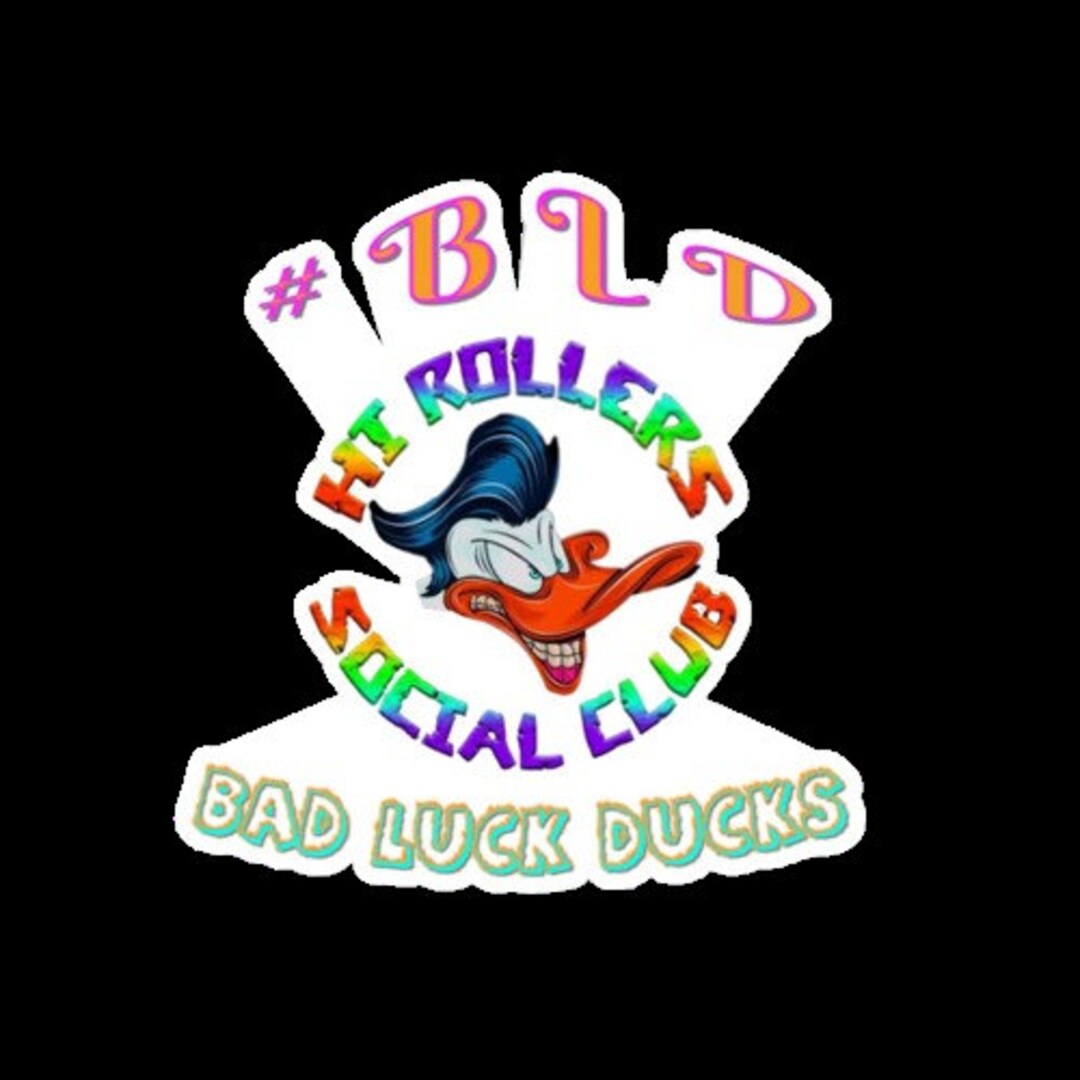 Hi Rollerz BLD Dye Cut Sticker - Etsy