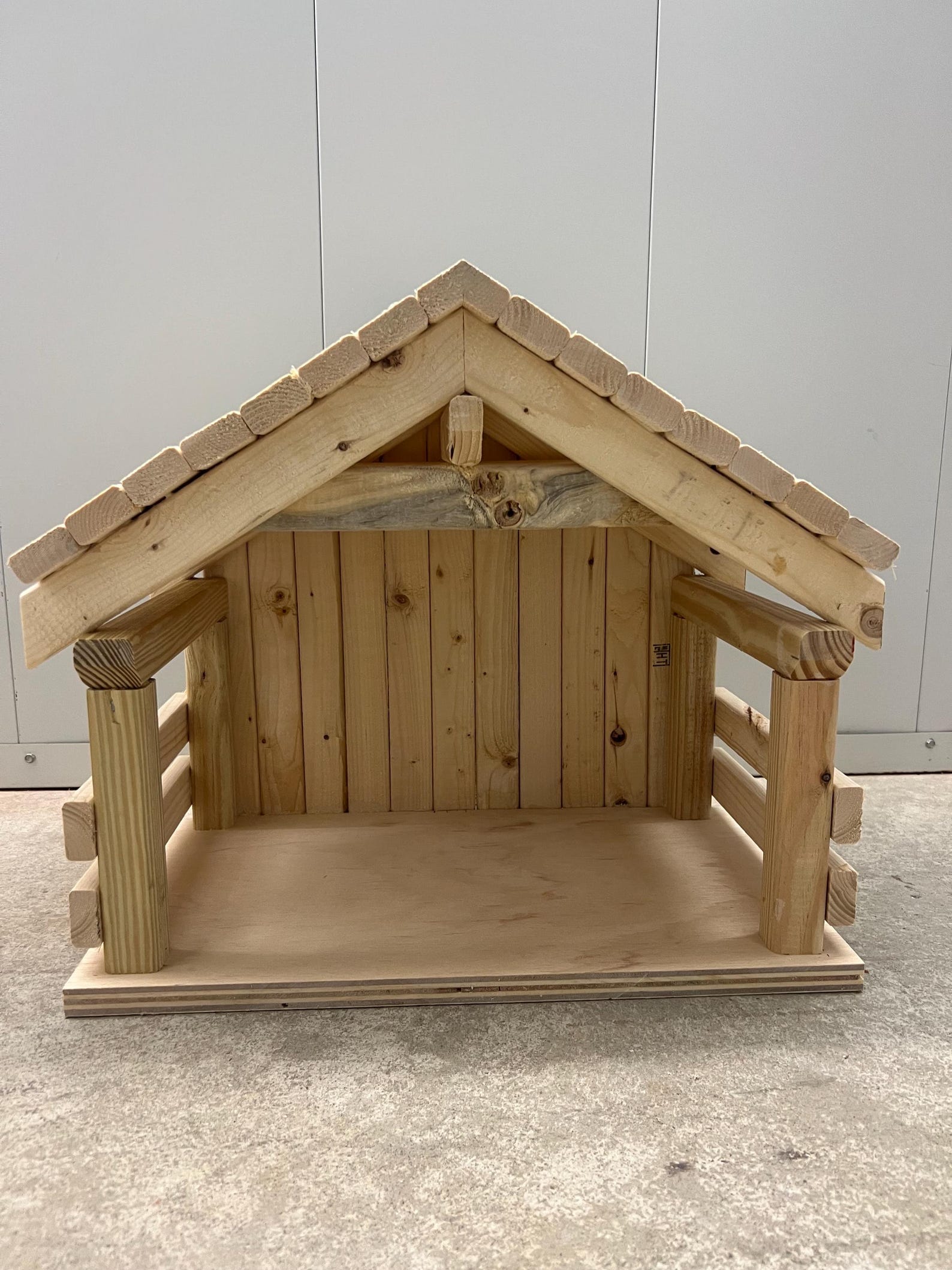 Handcrafted Rustic Wooden Manger - Medium Size Nativity Stable for Christmas Decorations - Etsy