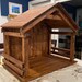 Handcrafted Rustic Wooden Manger - Small Size Nativity Stable for ...