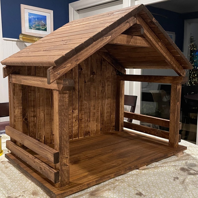 Wooden Manger - Etsy