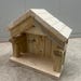 Handcrafted Rustic Wooden Manger - Small Size Nativity Stable for ...