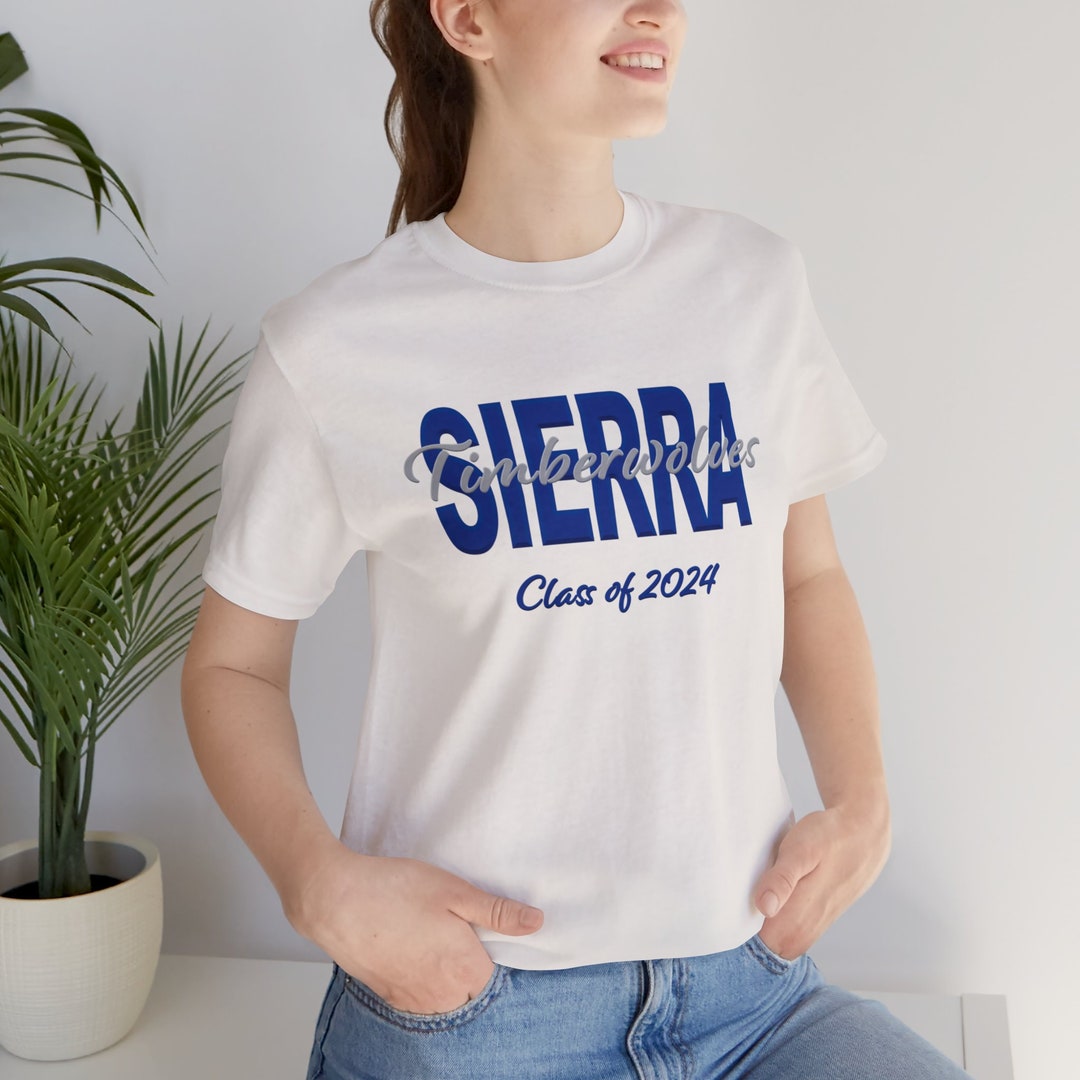Sierra Timberwolves Class of 2024, Short Sleeve Tee - Etsy