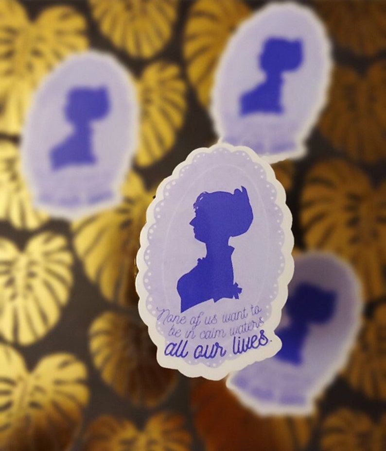 Literary Sticker, Persuasion, Booktok Decal, Jane Austen Merch - Etsy