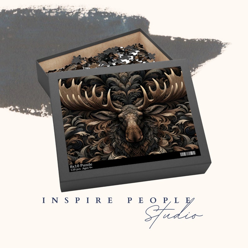 Moose Puzzle - Etsy