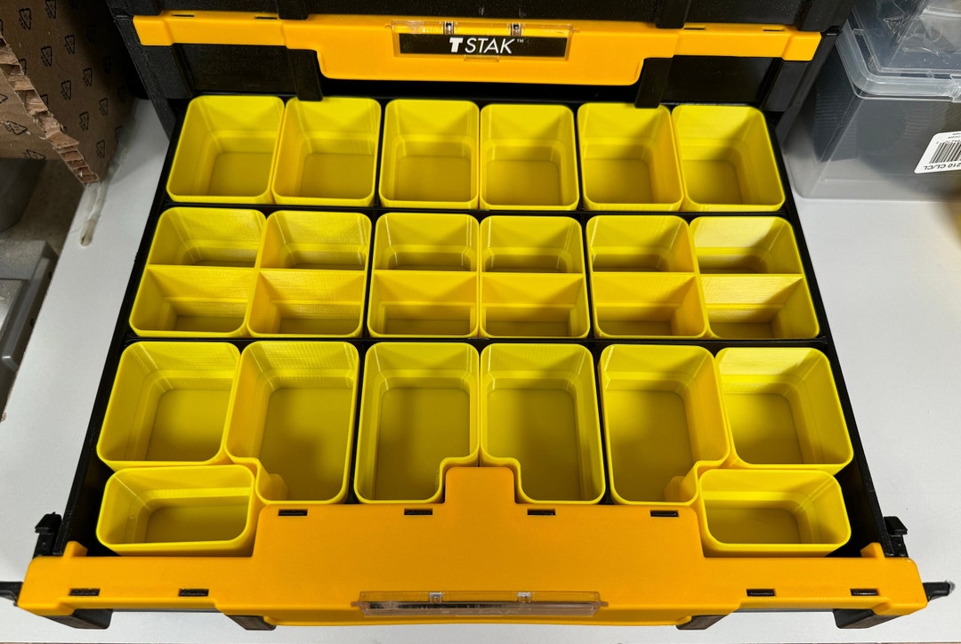 Dewalt Tstak Organizer Bins for 2 Drawer Units - Etsy