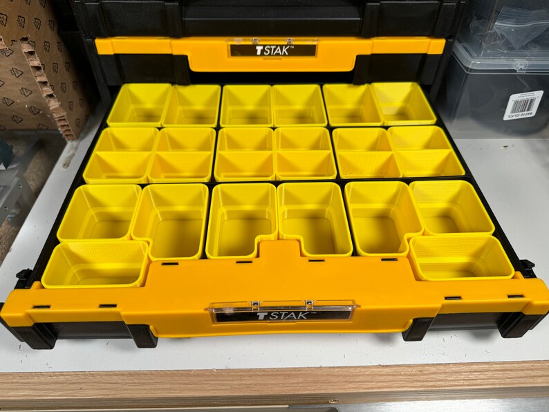 Dewalt Tstak Stacking Organizer Bins for 2 Drawer Units - Etsy