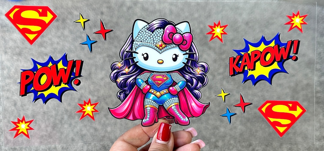 Hello Kitty Super Women-uv Wrap - Etsy