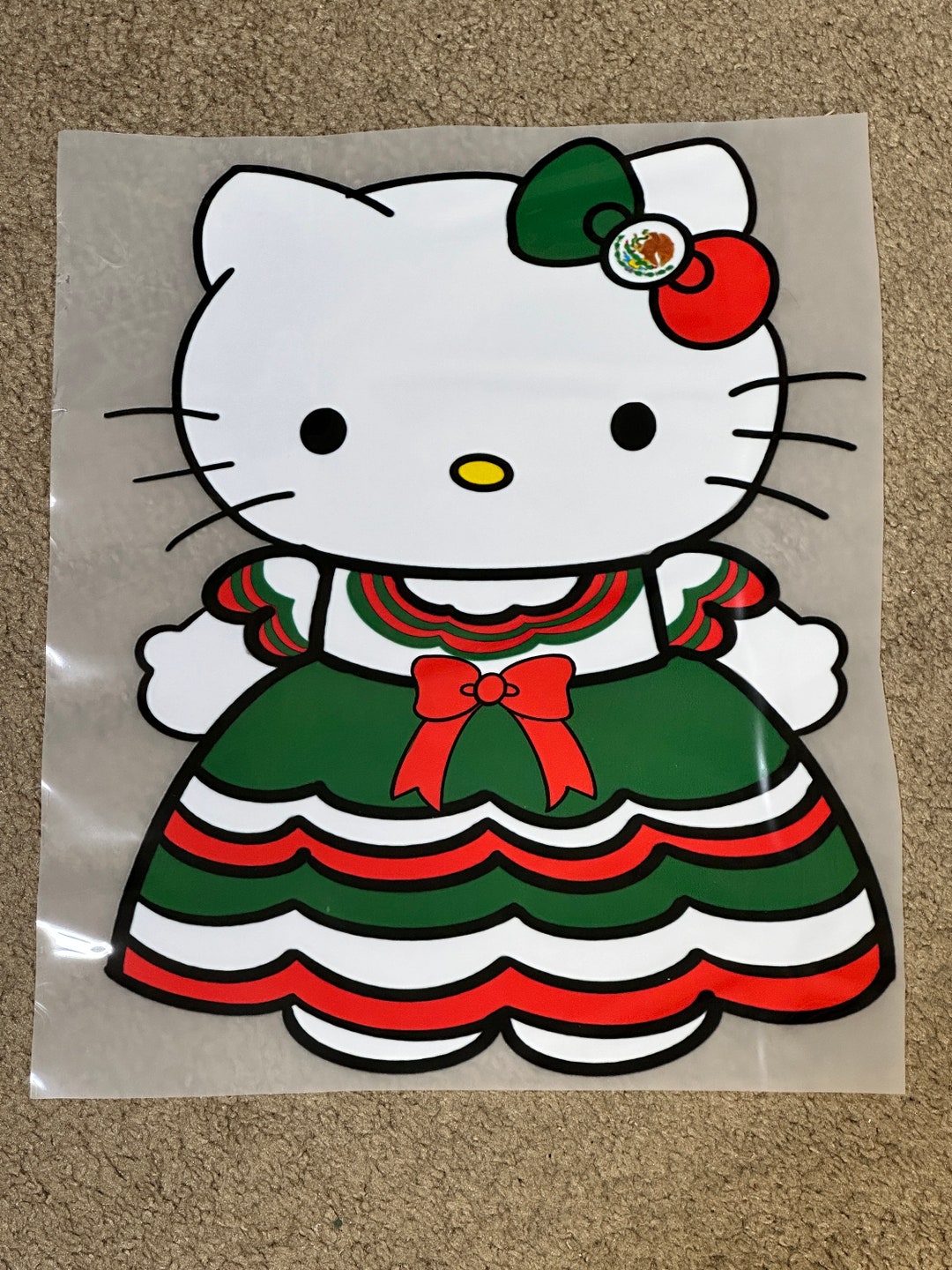 Hello Kitty Cinco De Mayo DTF - Ready to Press! - Etsy