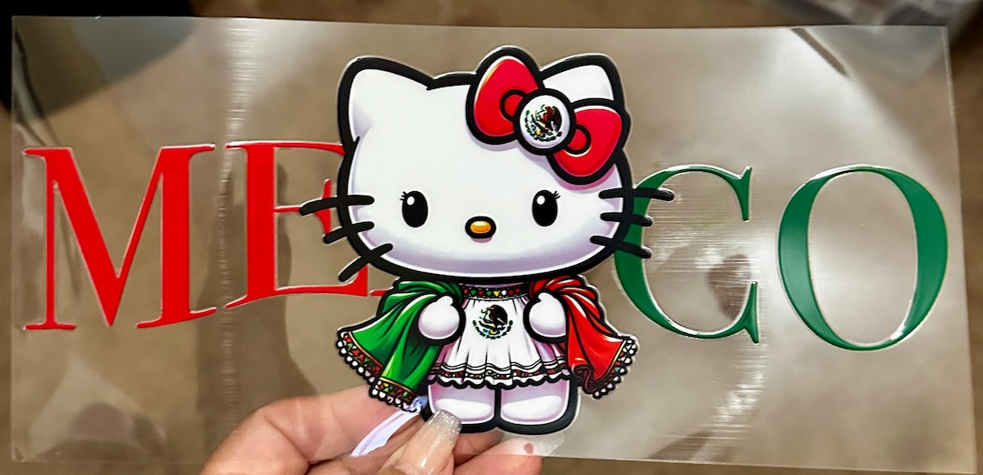 Hello Kitty Mexico- UV Wrap - Etsy