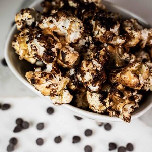 Chocolate Toffee Crunch Popcorn - Etsy