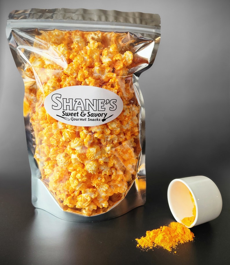 Cheddar Cheese Popcorn - Etsy