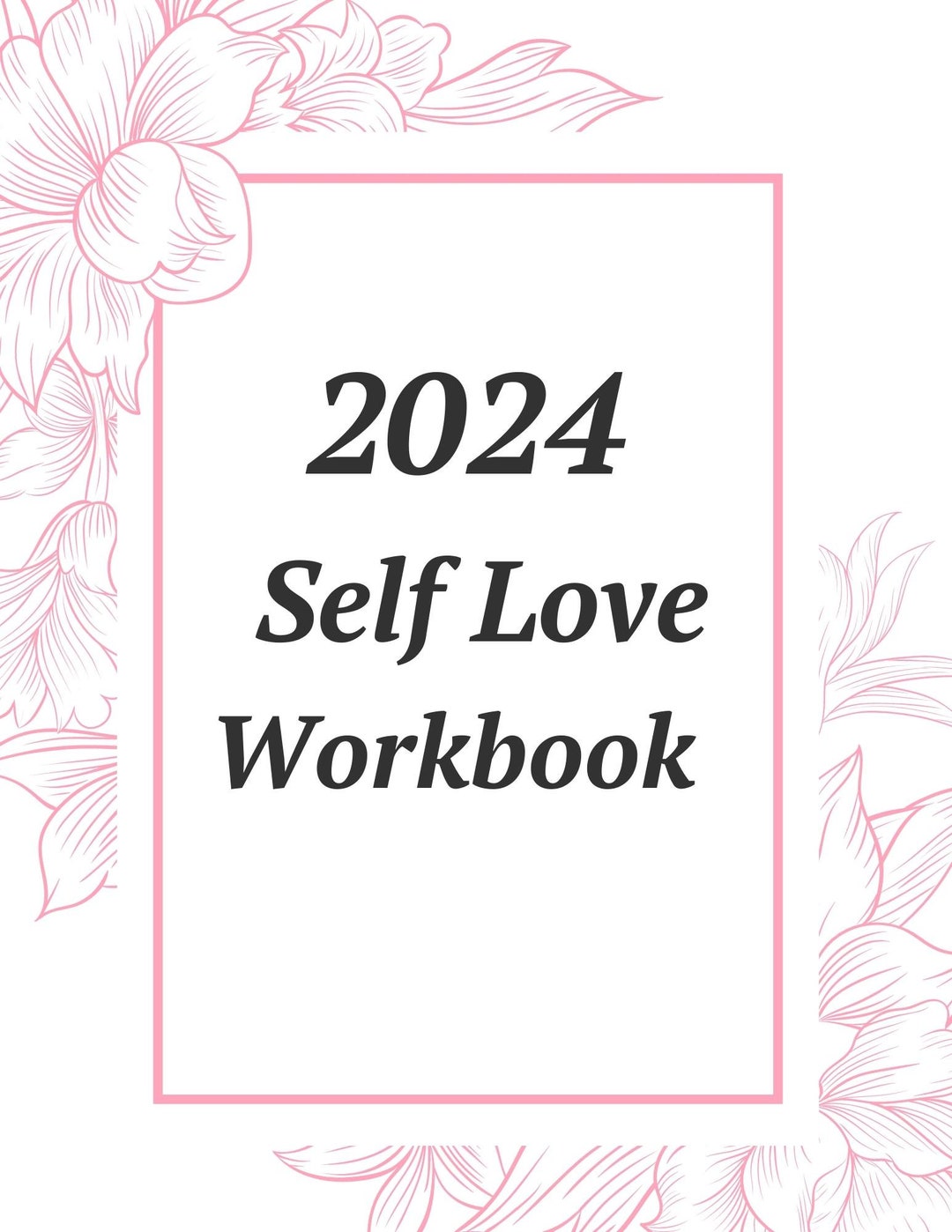 2024 Self Love Workbook - Etsy