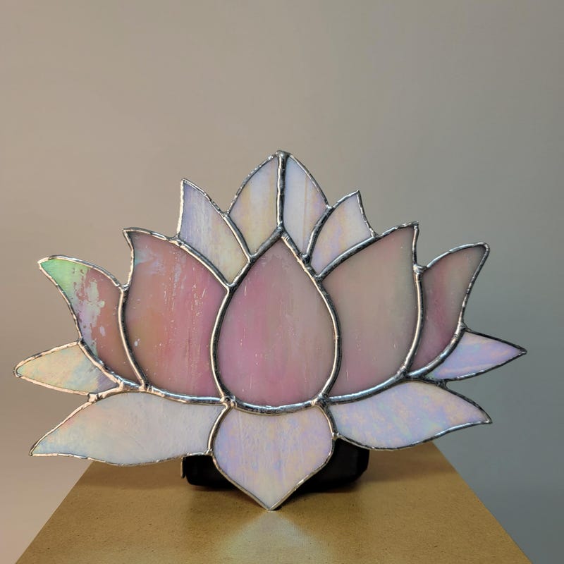 Glass Lotus - Etsy