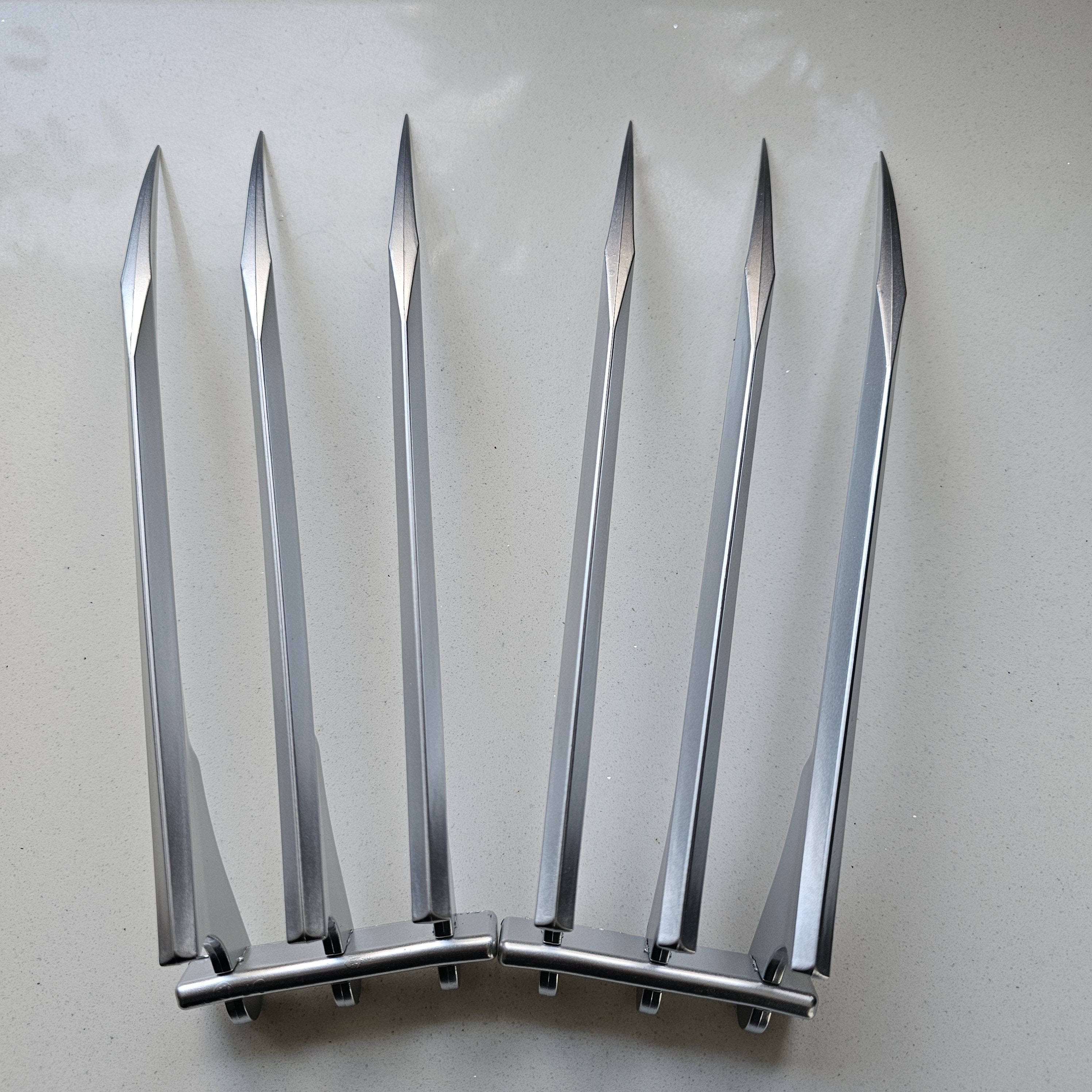 Cosplay Claws Costume Plastic Freddy Wolverine Comic Con Hand Silver - Etsy