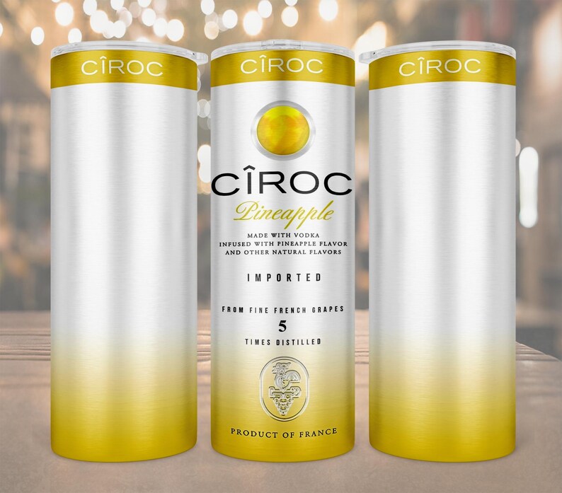 Ciroc Vodka Tumbler Wrap Bundle, Skinny Tumbler Designs (digital ...