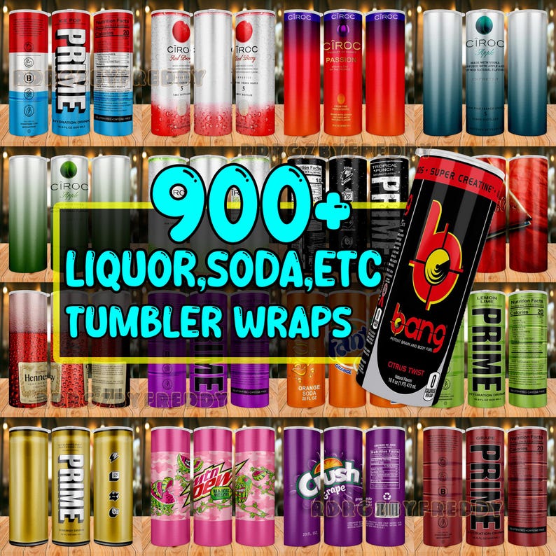 900+ Soda Tumbler Design 20oz Tumbler Wrap PNG Soda Tumbler | Soda Can ...
