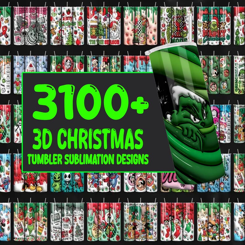 Tumbler Wrap Design Bundle, Sublimation Graphics (digital Download) - Etsy