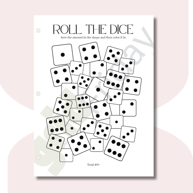 1000 Dollar Savings Challenge Book | Printable Savings Coloring ...