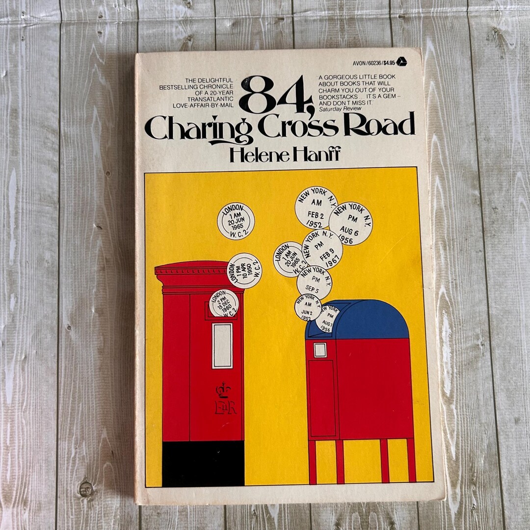 Helene Hanff - 84, Charing Cross Road - Vintage Avon Paperback - First ...