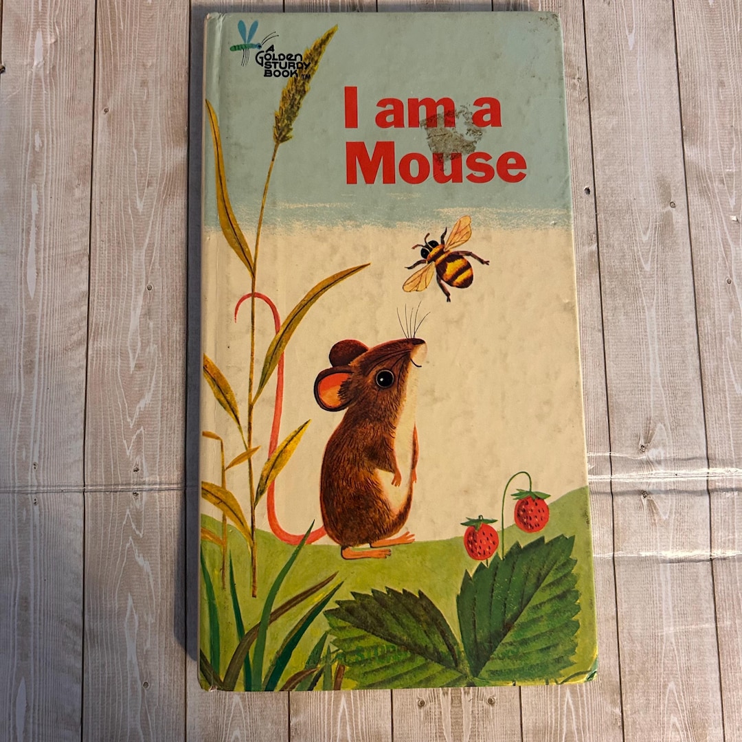 A Golden Sturdy Book Ser: I Am a Mouse by Ole Risom 1964, Western ...