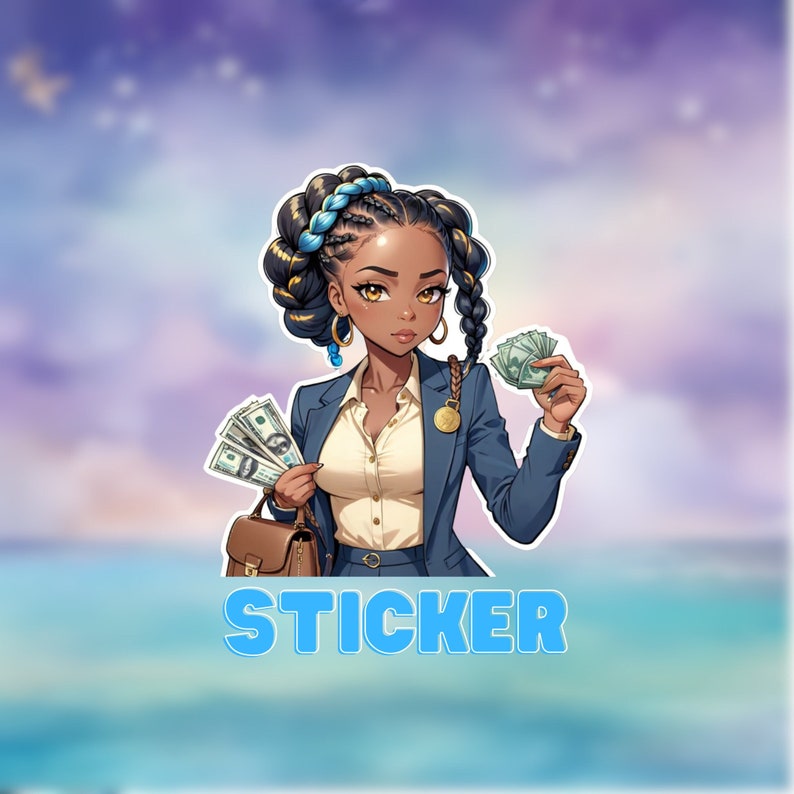 Printable Boss Lady Digital Sticker One Note Downloadable Laptop Decal ...