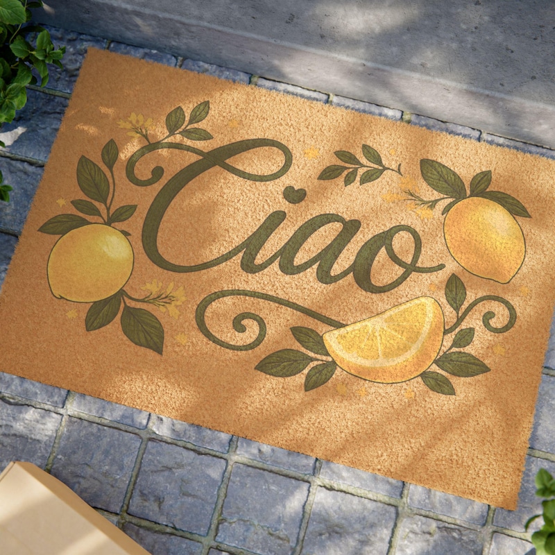 Ciao Doormat - Etsy