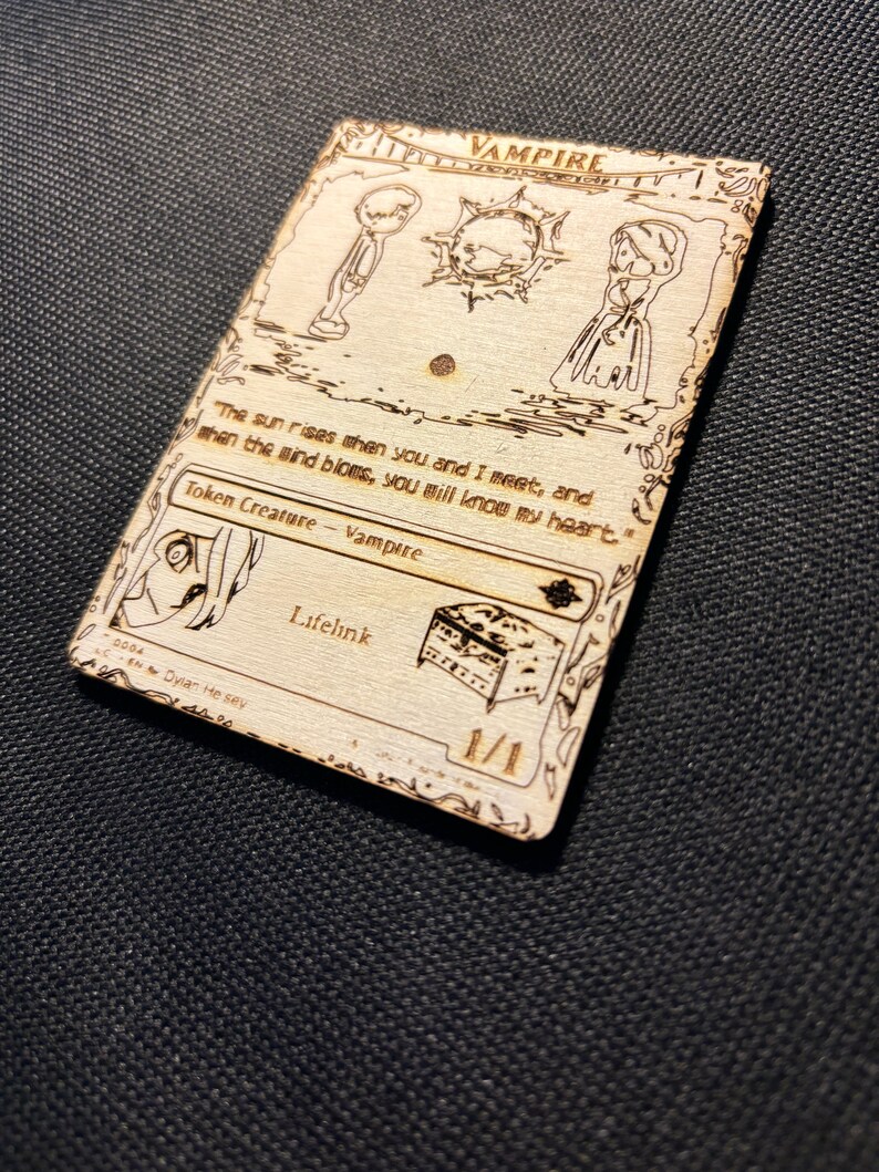 Vampire Token (diabolical Box) - Etsy