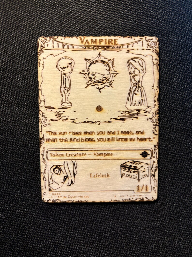 Vampire Token (diabolical Box) - Etsy
