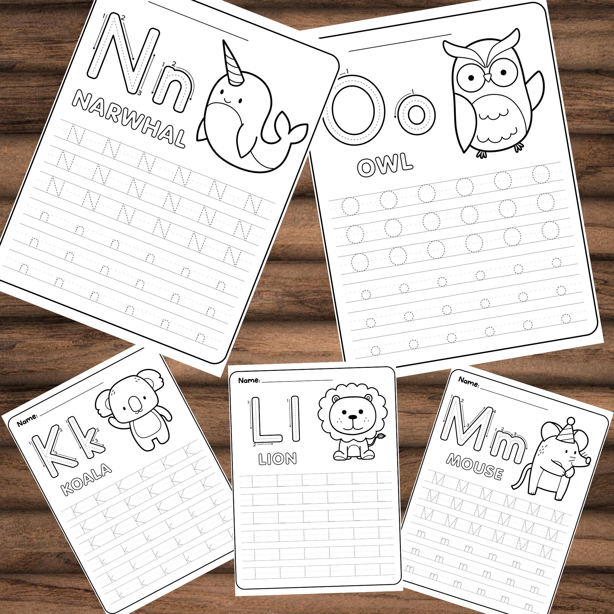 26 Printable Phonics Tracing Worksheets | Preschool & Kindergarten ...