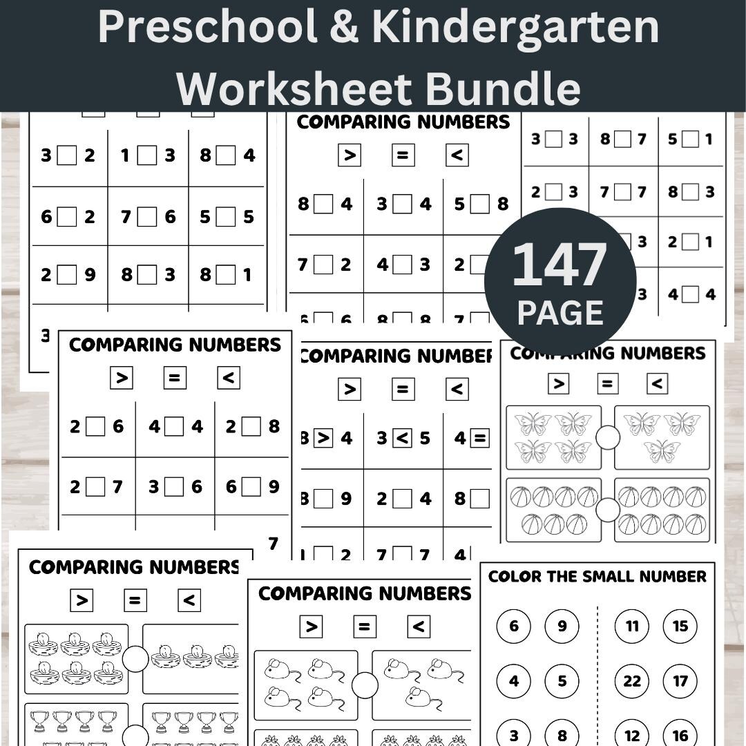 147 Printable Addition & Subtraction Worksheet Bundle | Missing Numbers ...