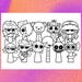 Sprunki Retake Coloring Page 1 PNG and 1 PDF A4 Size for Personal Use ...