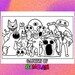 Garten of Banban 8 Coloring Page 1 PNG and 1 PDF A4 Size. the ...